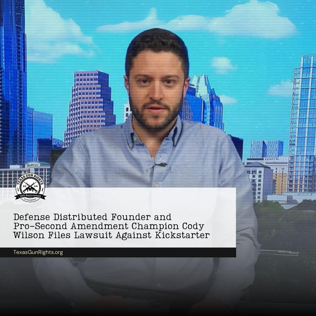Defense Distributed Founder and Pro-Second Amendment Champion Cody ...