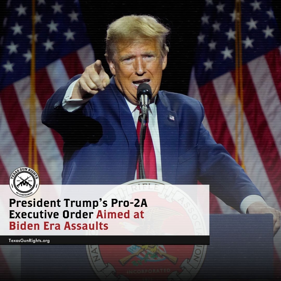 President Trump’s Pro-2A Executive Order Aimed at Biden Era Assaults ...