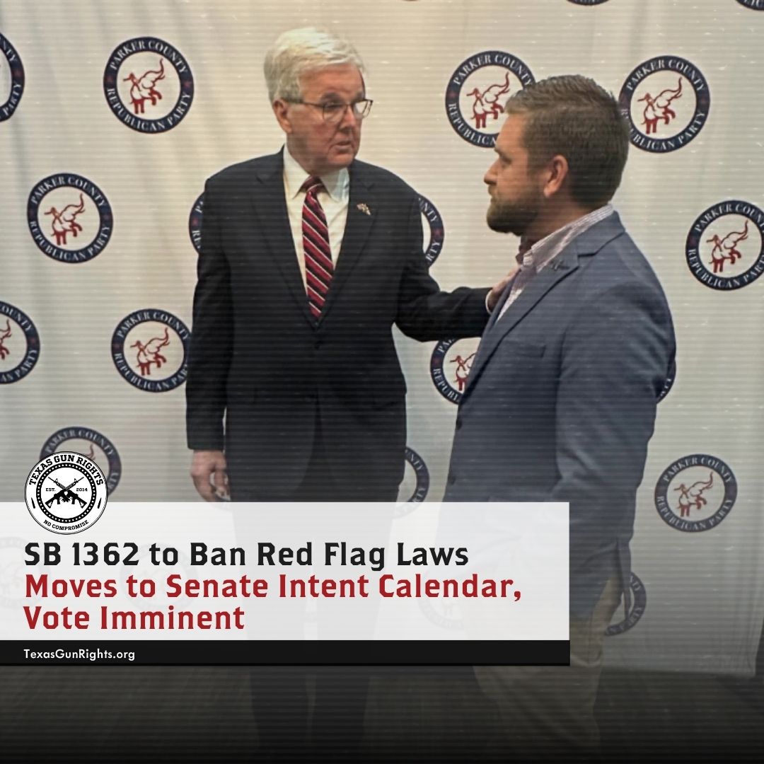 SB 1362 to Ban Red Flag Laws Moves to Senate Intent Calendar, Vote ...